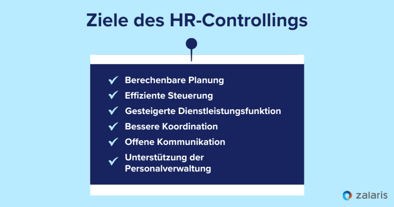 HR-Controlling – Definition, Aufgaben & Ziele | ZALARIS HR-Controlling – Definition, Aufgaben & Ziele | ZALARIS
